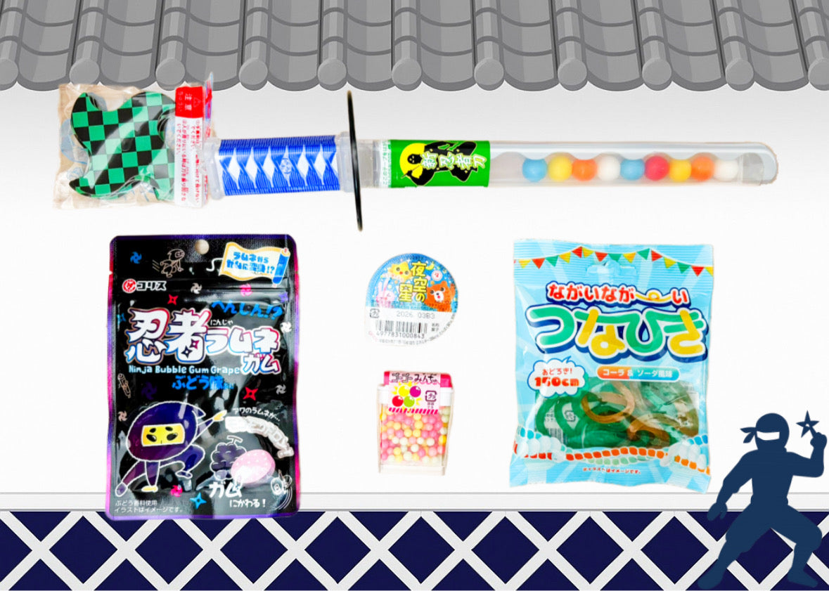 Feel the Ninja Spirit: 5 Playful Japanese Candy Picks – Dagashi-no-tatsujin