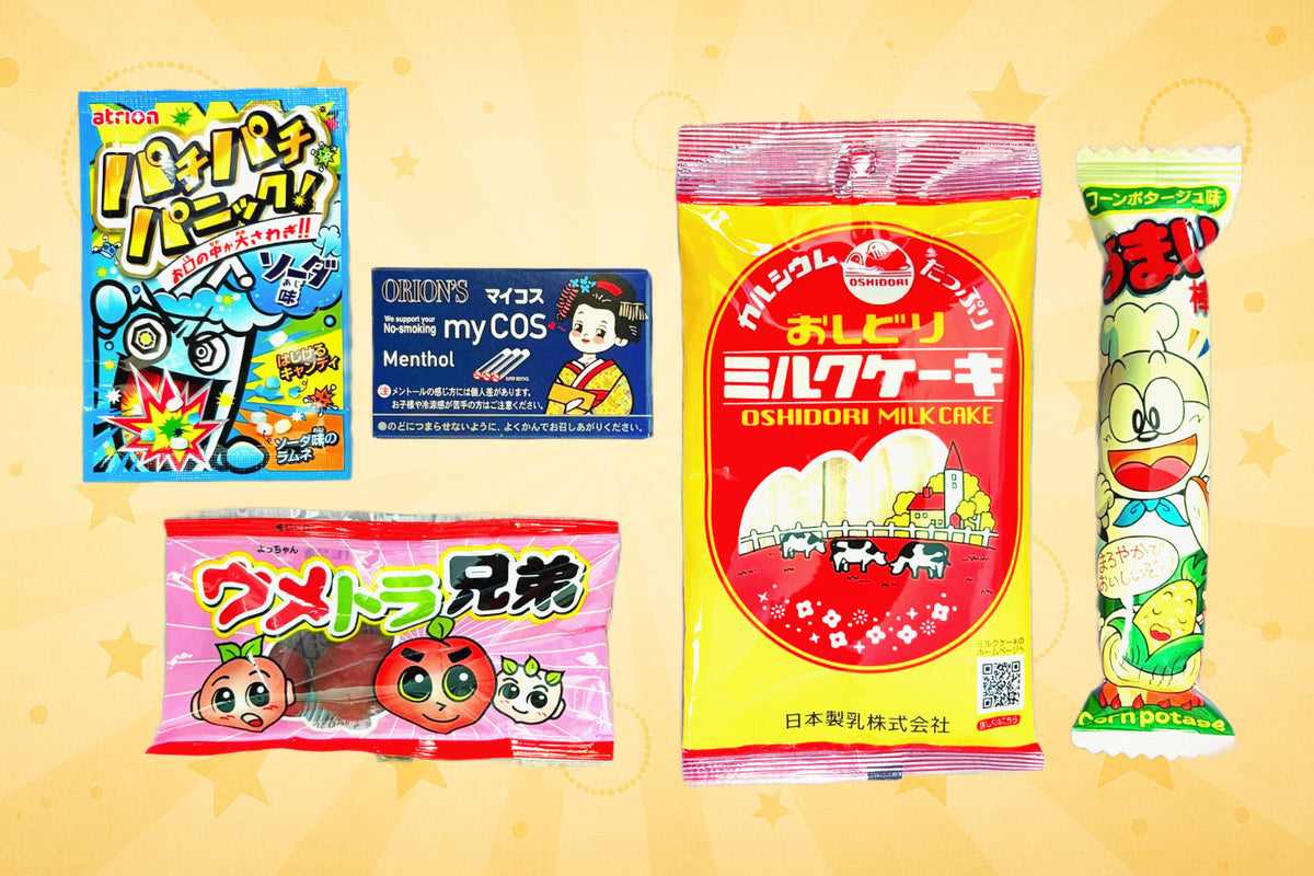 Pop, Fizz, Crackle: 5 Sensory Japanese Snacks to Try – Dagashi-no-tatsujin