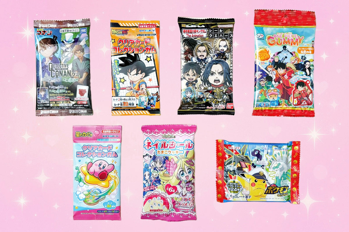 7 Anime Sticker Snacks Loved in Japan – Dagashi-no-tatsujin